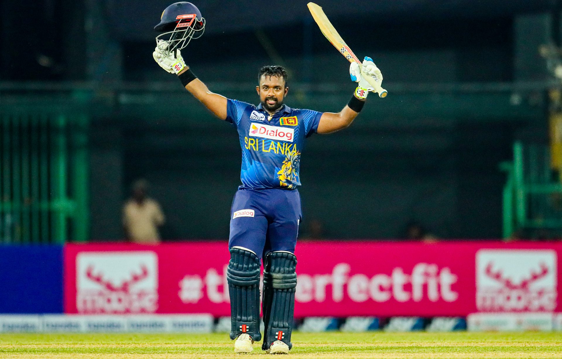 Charith Asalanka scores a century. - Sri Lanka News